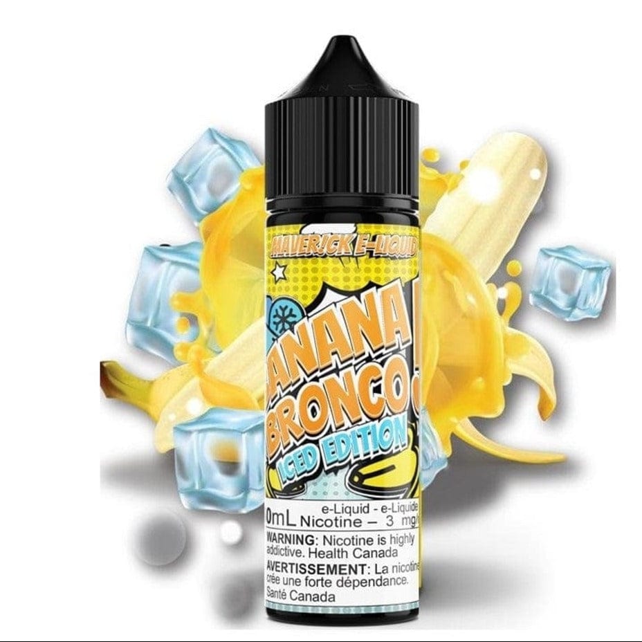 Banana Bronco Iced by Maverick-60mL-Morden Vape SuperStore & Cannabis ...