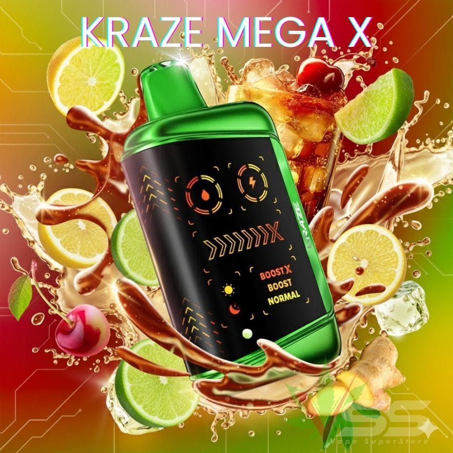 Kraze Mega X 48K Disposable Vape - Cherry MTN Citrus Ice in Manitoba ...